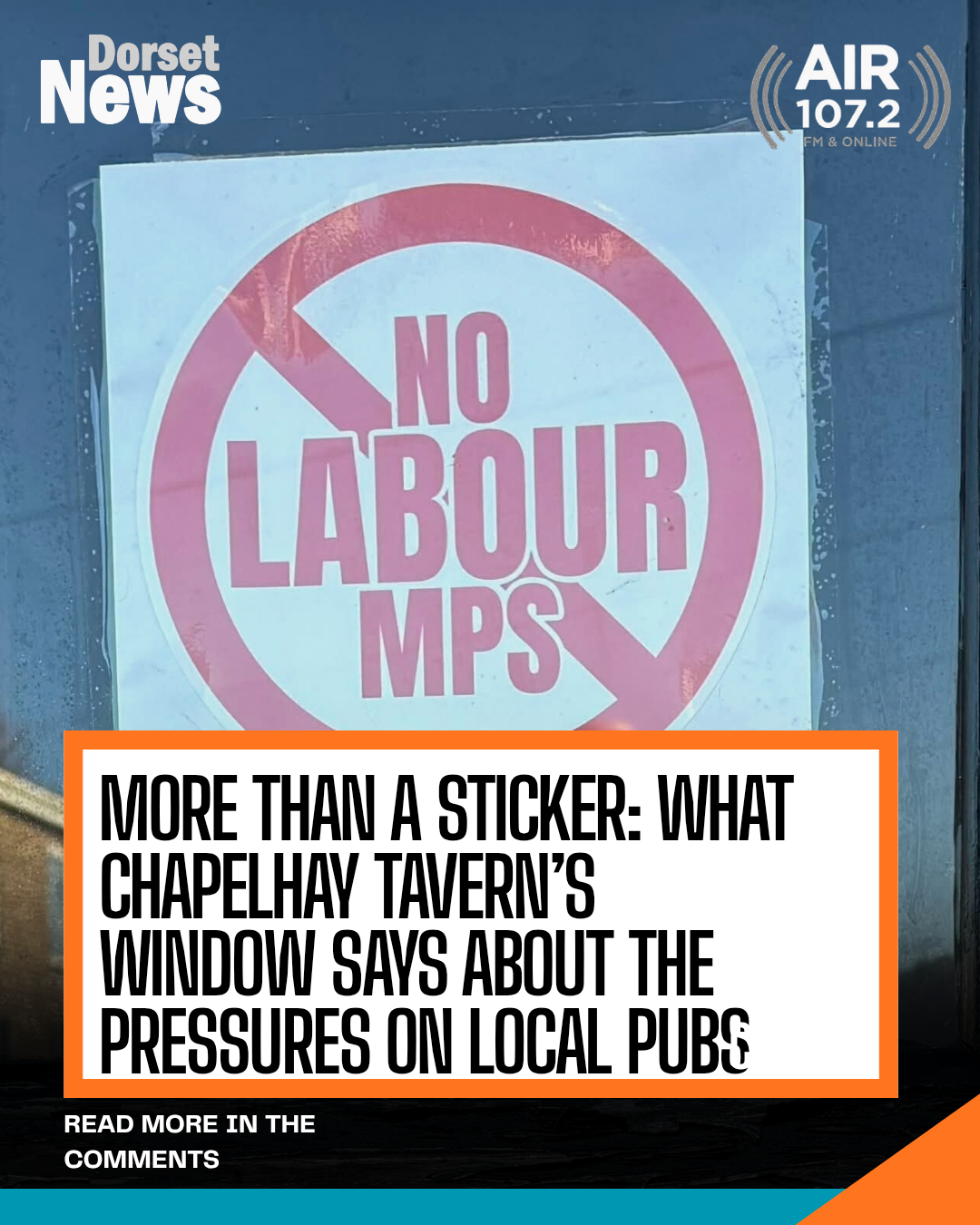 More Than a Sticker: What Chapelhay Taverns Window Says About the ...